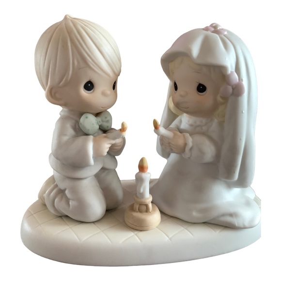 Precious Moments | Accents | Rare 204 Precious Moments Furine The Lord ...